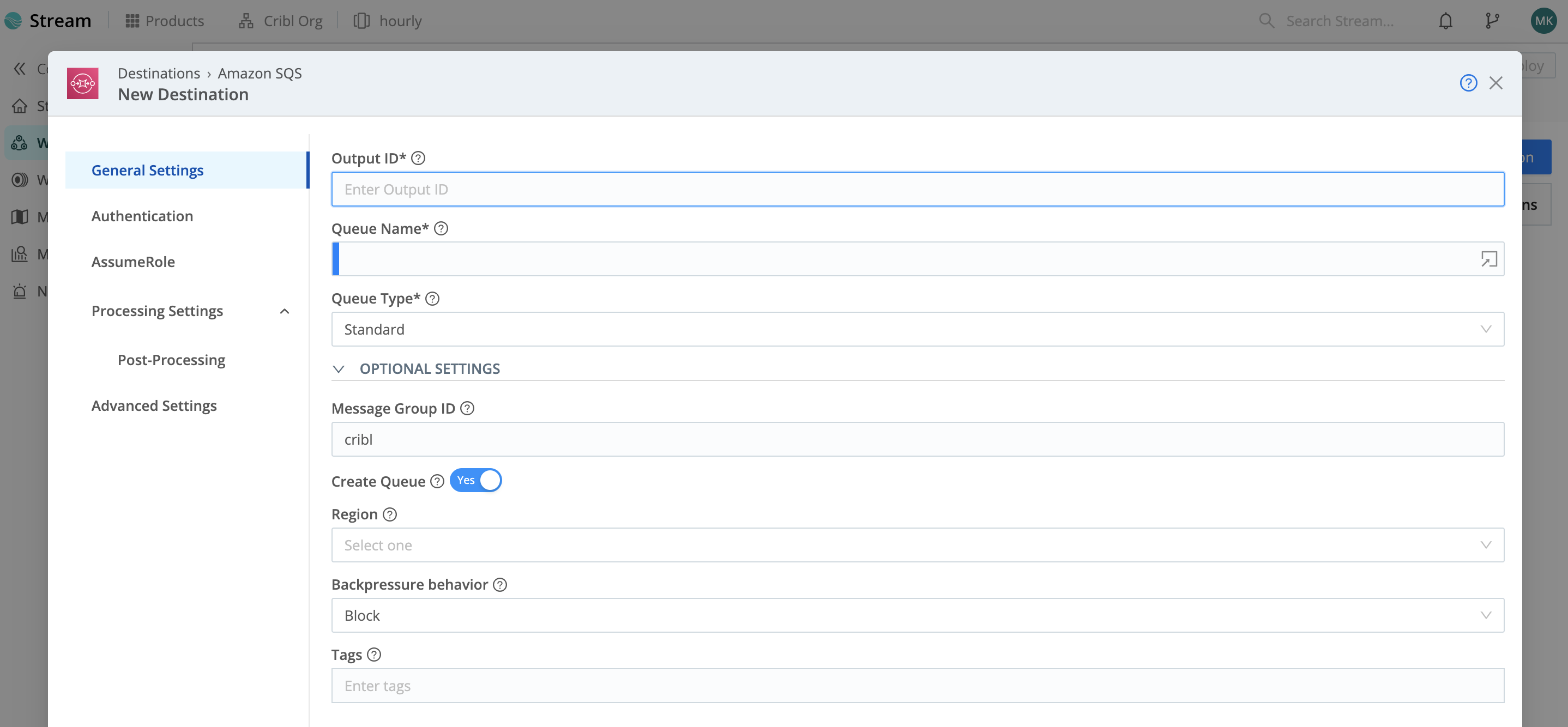 Cribl Stream Tour | Cribl Docs